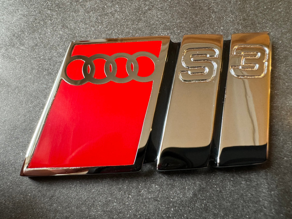 Audi S3 8L Prefacelift PFL Rear Badge – Audiemblems